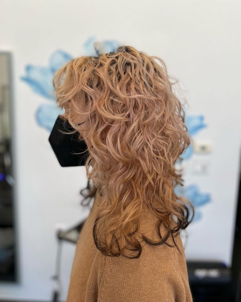 A Wavy Wolf Cut Is The Combination Of Chic And Wild You Need