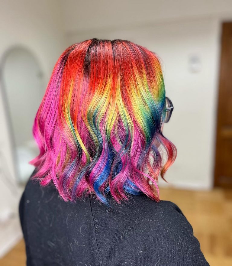 Rainbow Hair Is Here To Add A Trendy And Bold Vibe To Your Style