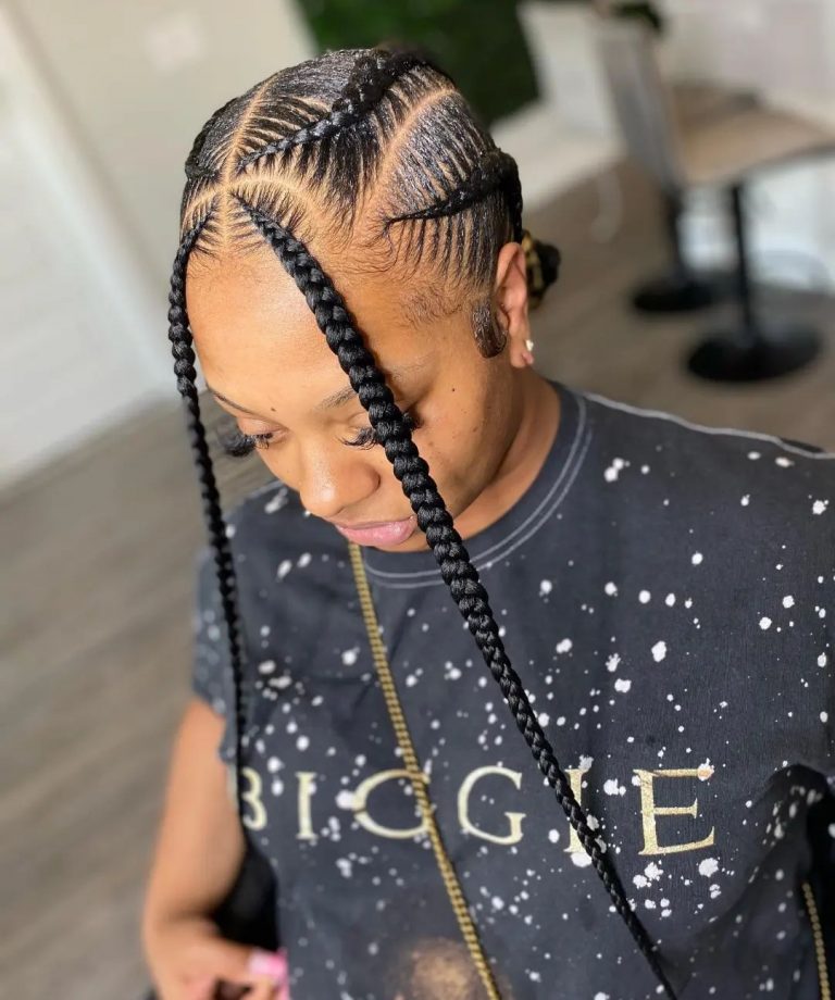 17 Fun Ways To Wear Braids In The Front On Natural Hair