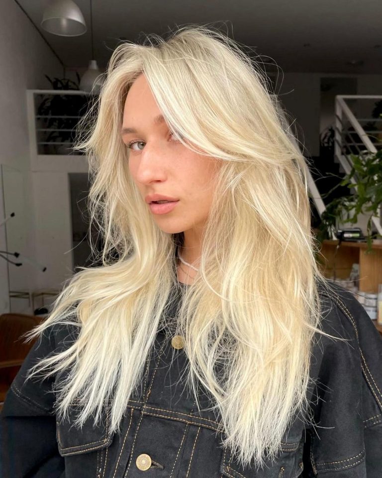 20 Trendy Ideas To Rock A Blonde Wolf Cut This Spring