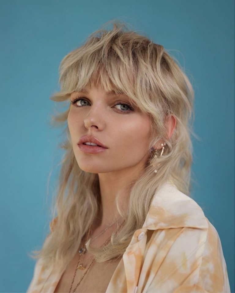 20 Trendy Ideas To Rock A Blonde Wolf Cut This Spring