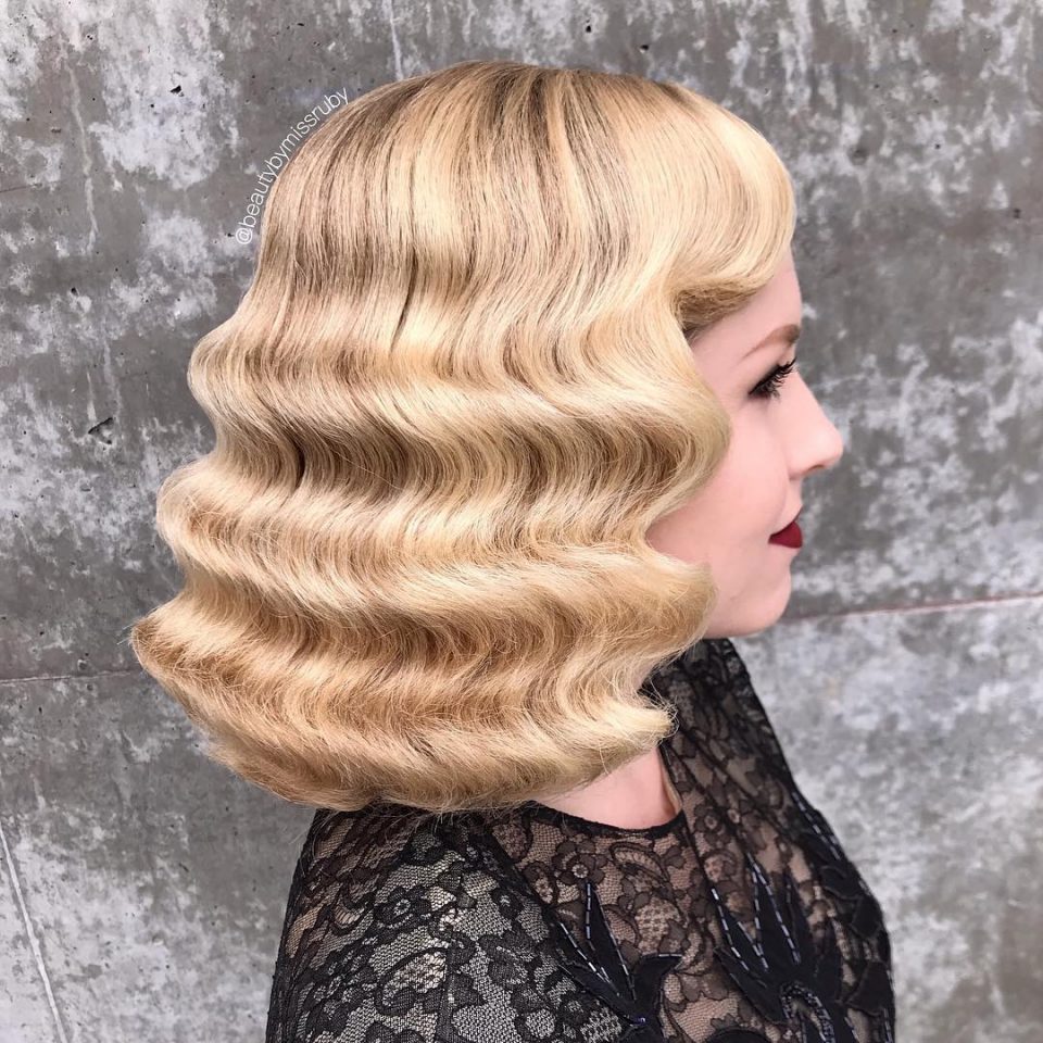 20 estilos de ondas atemporales de Hollywood para brillar en cualquier ocasión