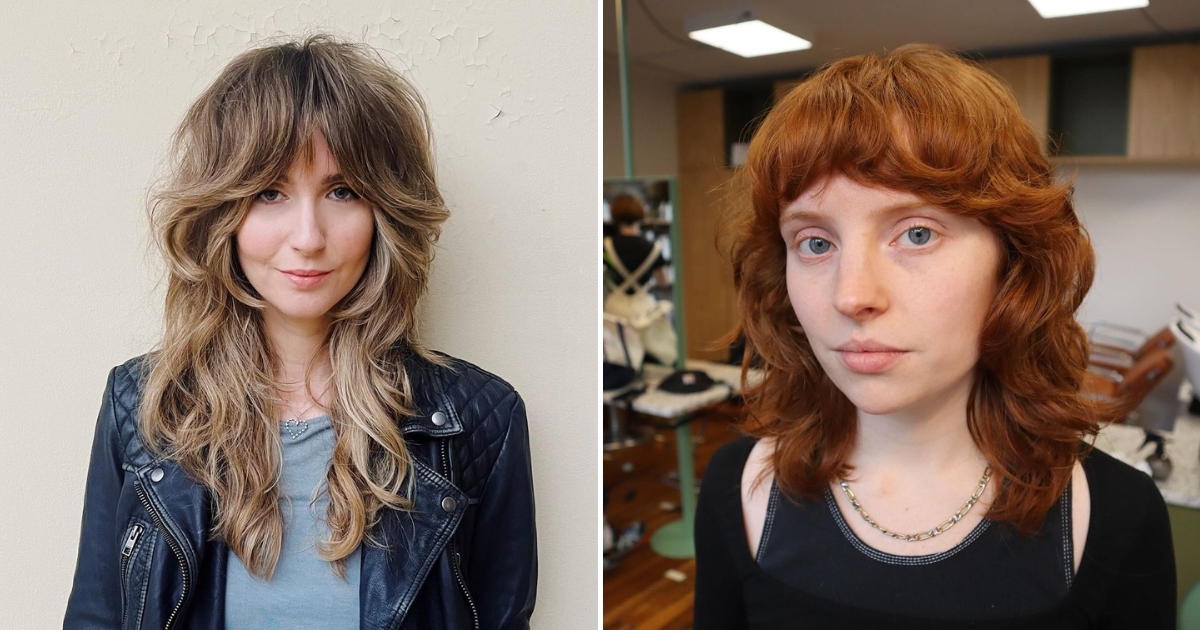 A Wavy Wolf Cut Is The Combination Of Chic And Wild You Need
