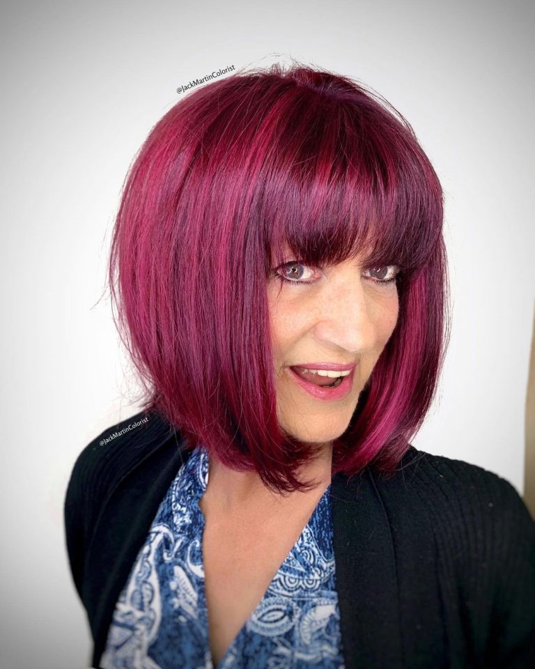 50 Best Hairstyles For Women Over 60 With Round Faces