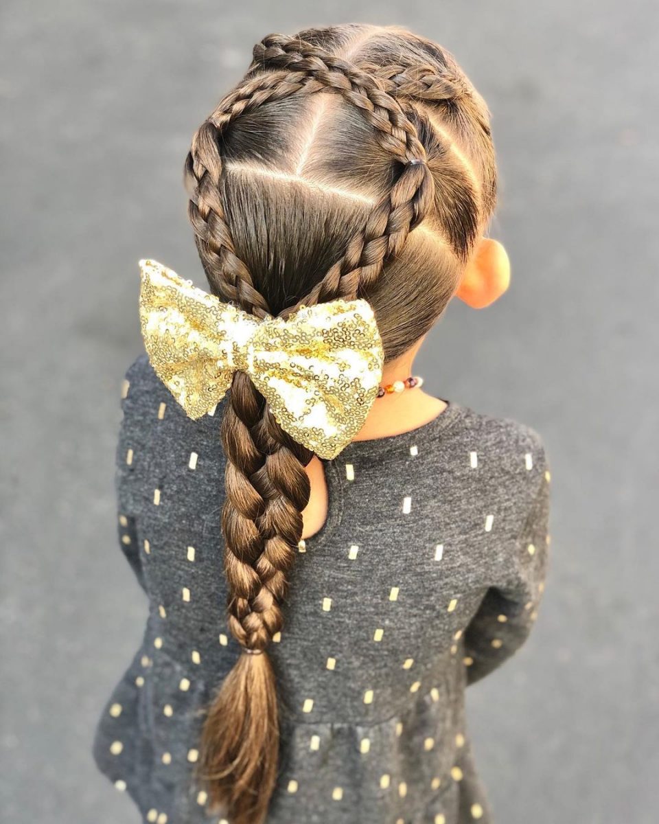 20 coiffures mignonnes et faciles pour petites filles qui dureront ...