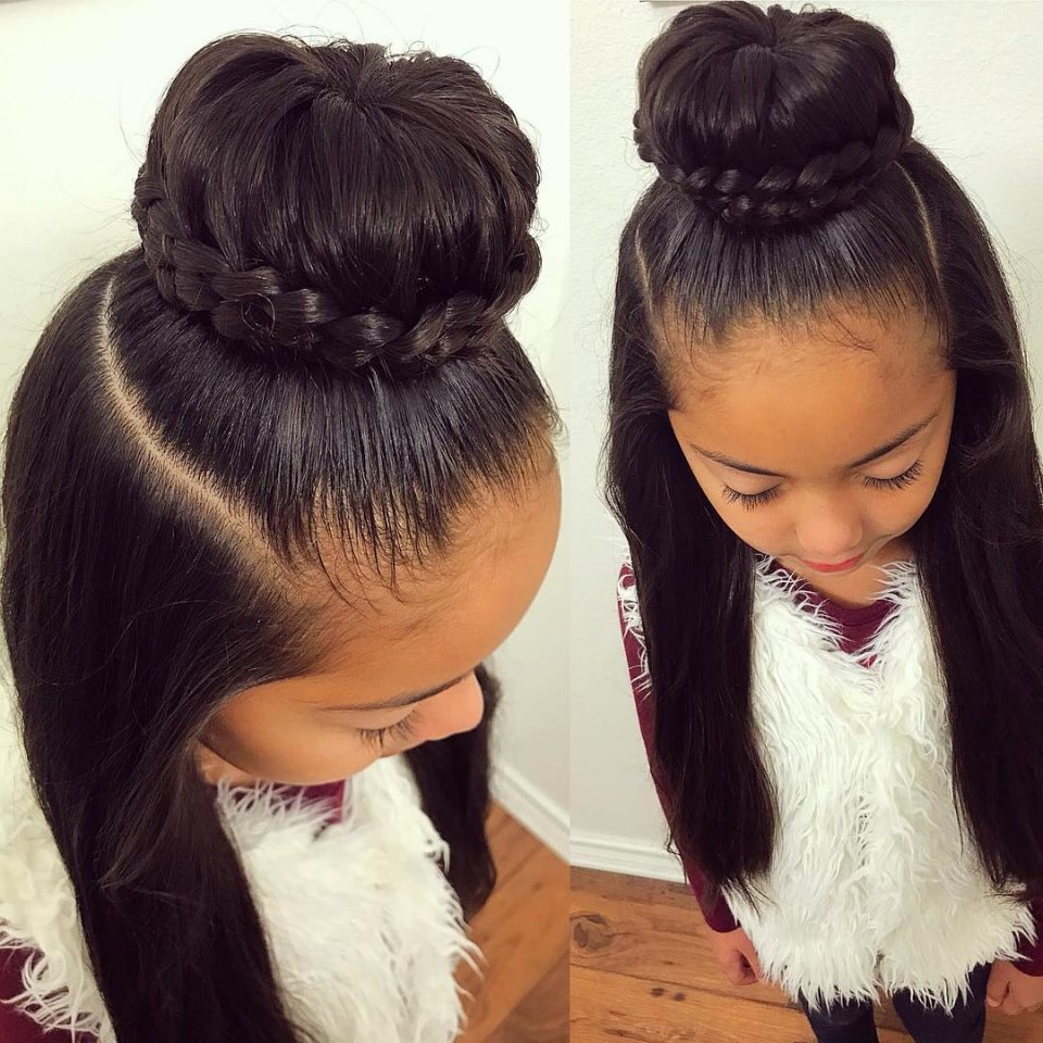 20 coiffures mignonnes et faciles pour petites filles qui dureront ...