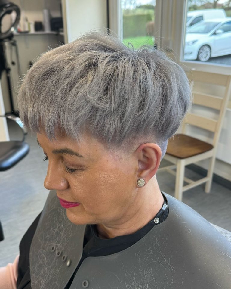 16 Timeless Haircuts For Women Over 60 With Thick Hair
