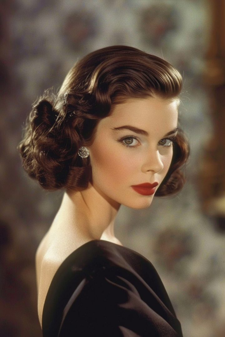 Bring Back Vintage Glam With These 1950s Hairstyles