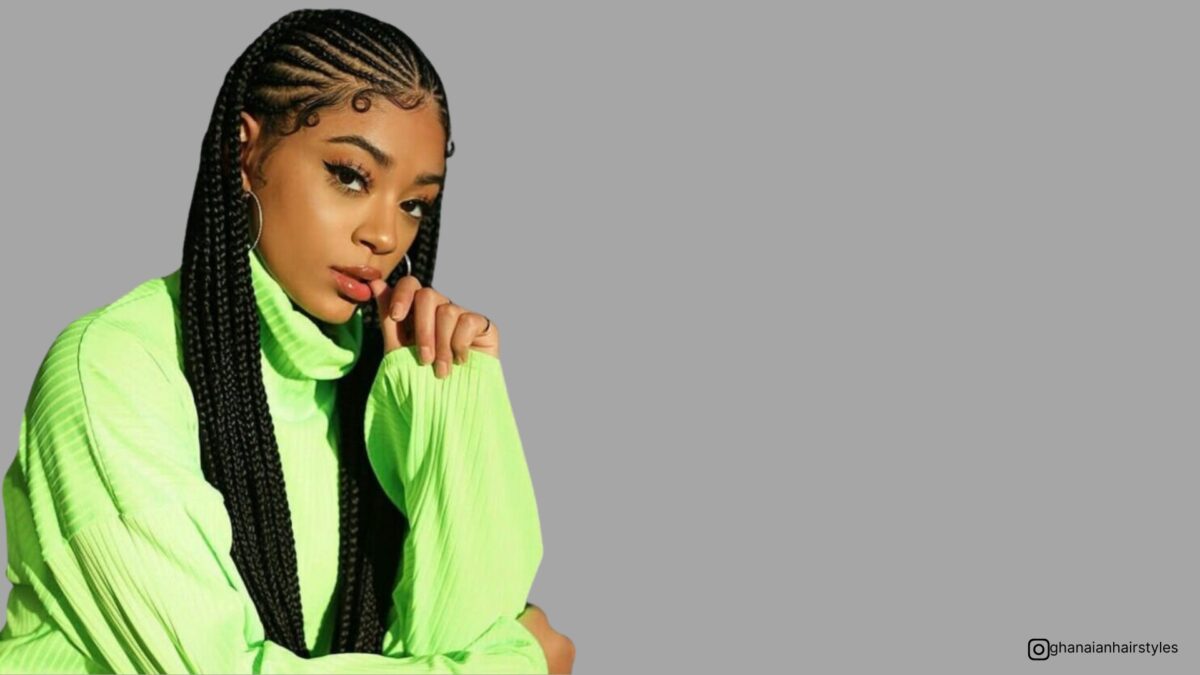 Half Cornrows Half Box Braids Are The Most Dominant Style In 2024