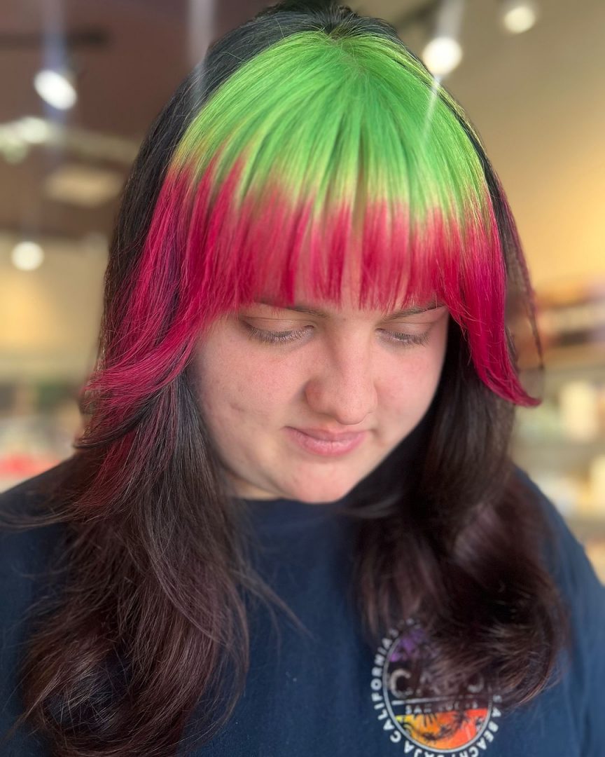 22 Unique Watermelon Hair Ideas For A Fresh And Vibrant Look