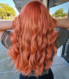 Peach Hair Is The Coolest Color Trend Of 2025