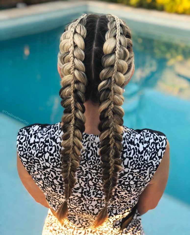 21 Knockout Pool Party Hairstyles You'll Want To Wear All Summer
