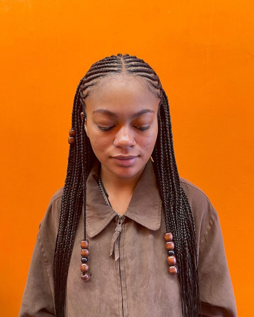 Half Cornrows Half Box Braids Are The Most Dominant Style In 2024