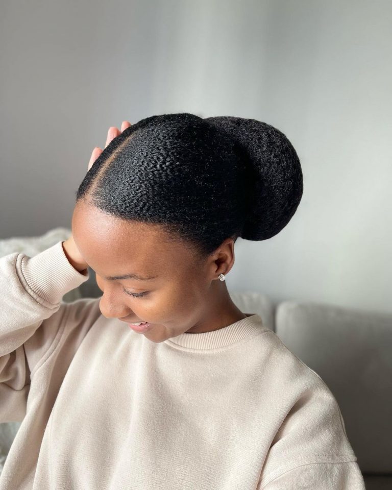 18 Prettiest Natural Hair Bun Styles You’ll Want To Copy