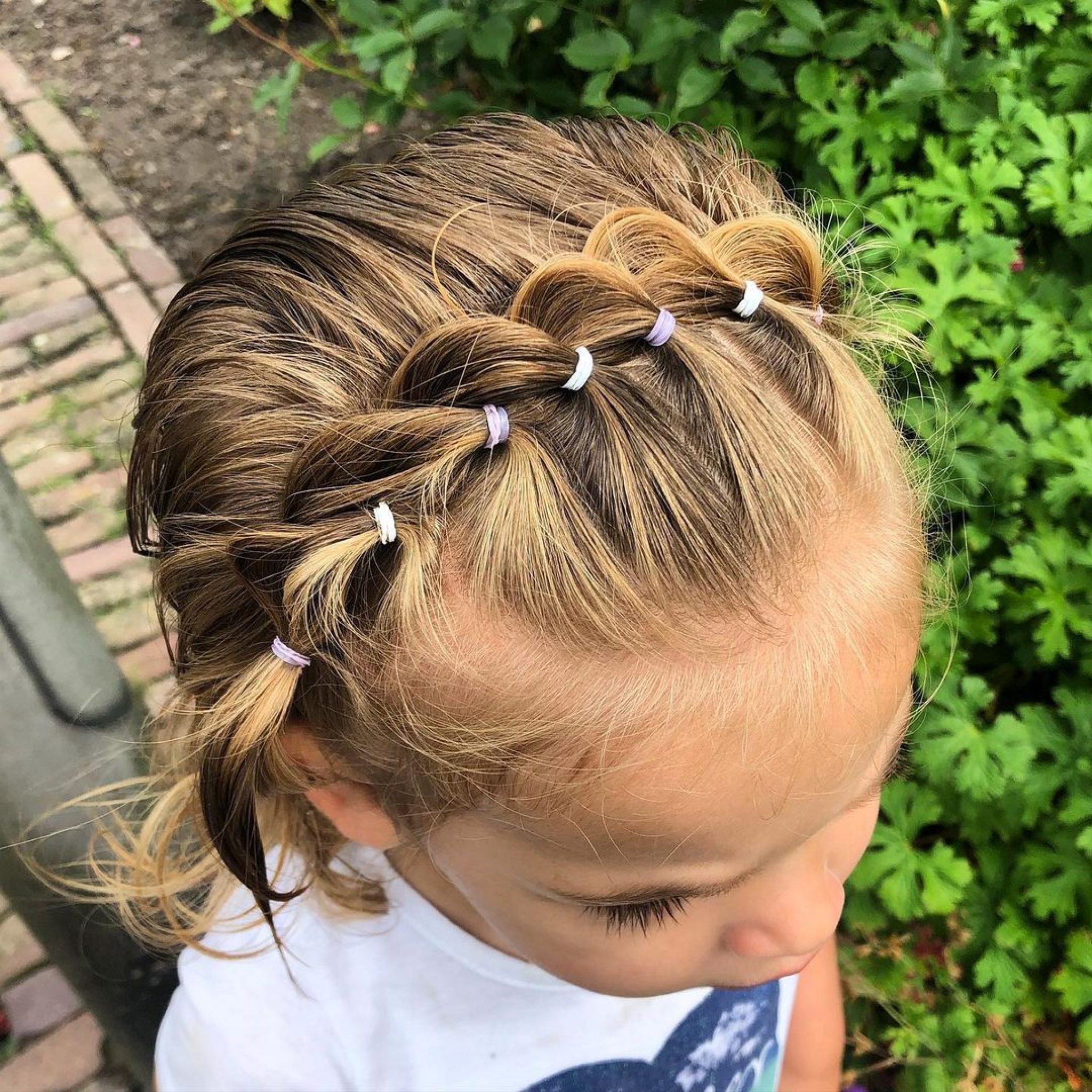 20 Most Adorable Rubber Band Hairstyles For Kids