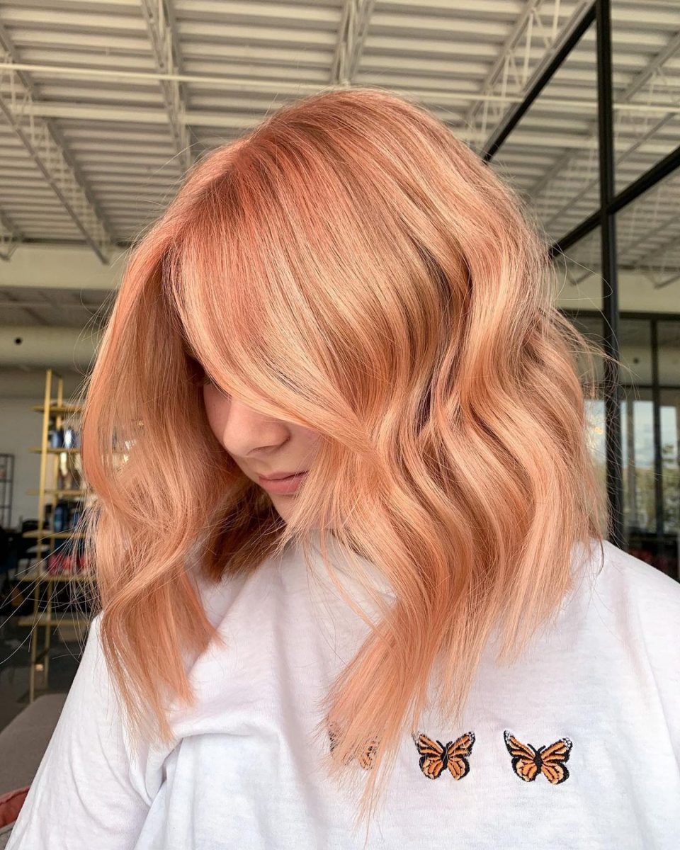 Peach Hair Is The Coolest Color Trend Of 2025