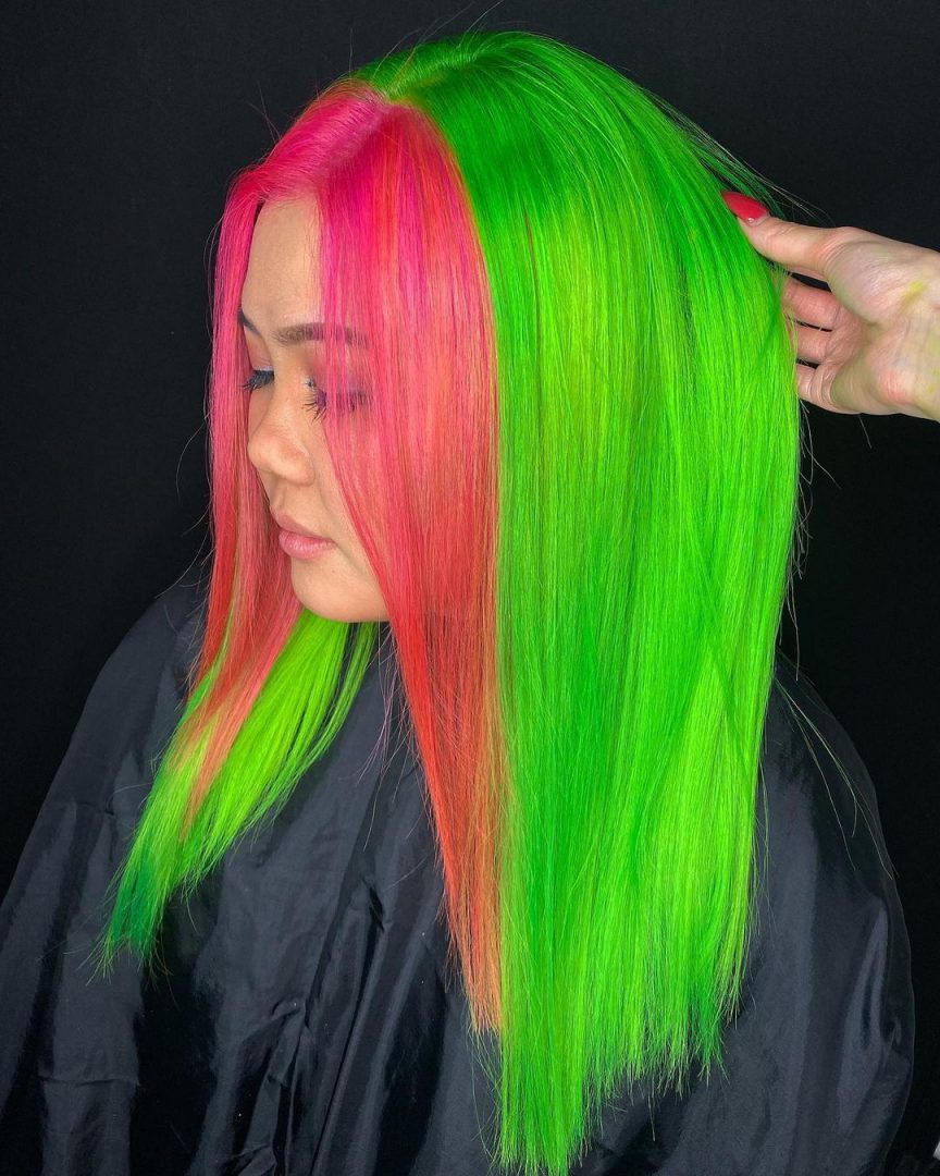 22 Unique Watermelon Hair Ideas For A Fresh And Vibrant Look