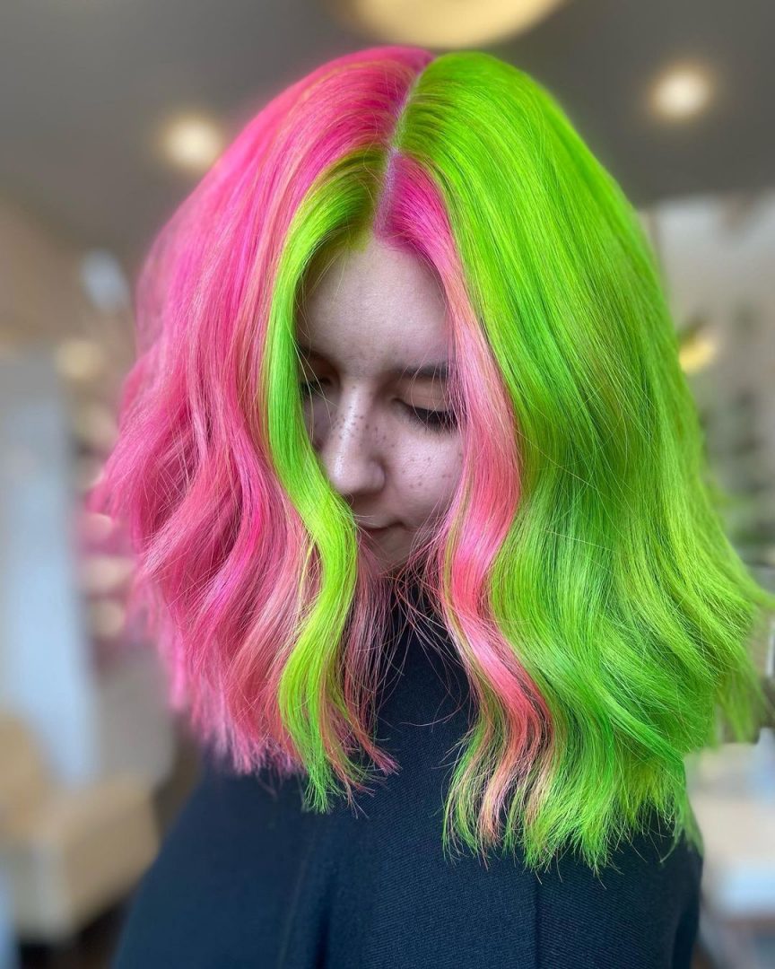 22 Unique Watermelon Hair Ideas For A Fresh And Vibrant Look
