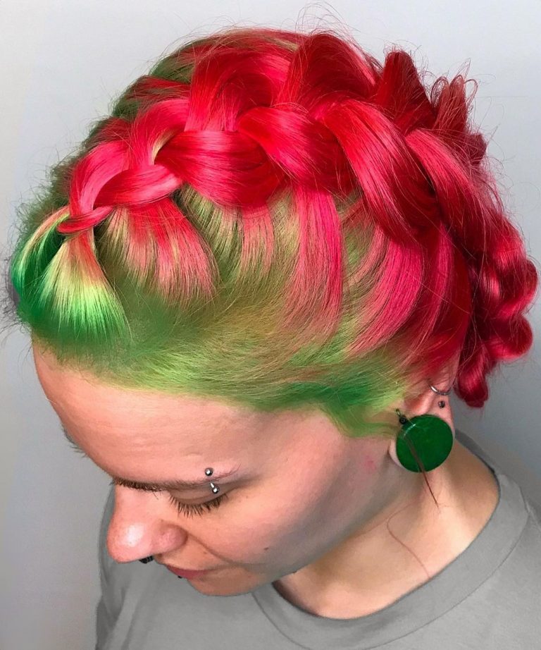 22 Unique Watermelon Hair Ideas For A Fresh And Vibrant Look