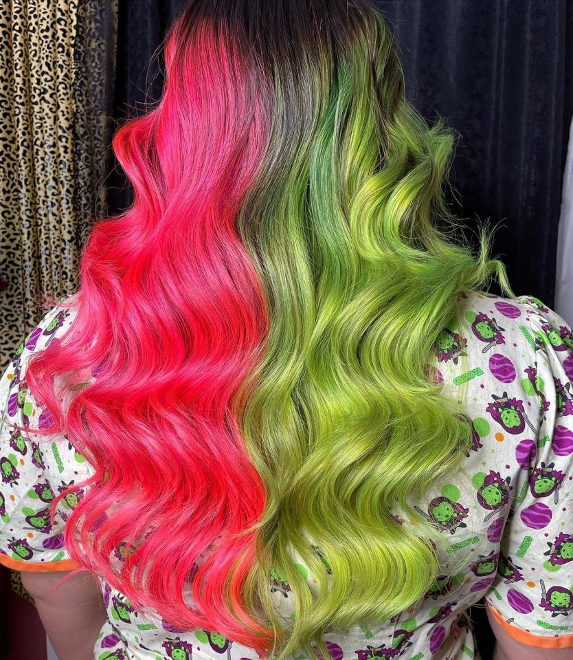 22 Unique Watermelon Hair Ideas For A Fresh And Vibrant Look