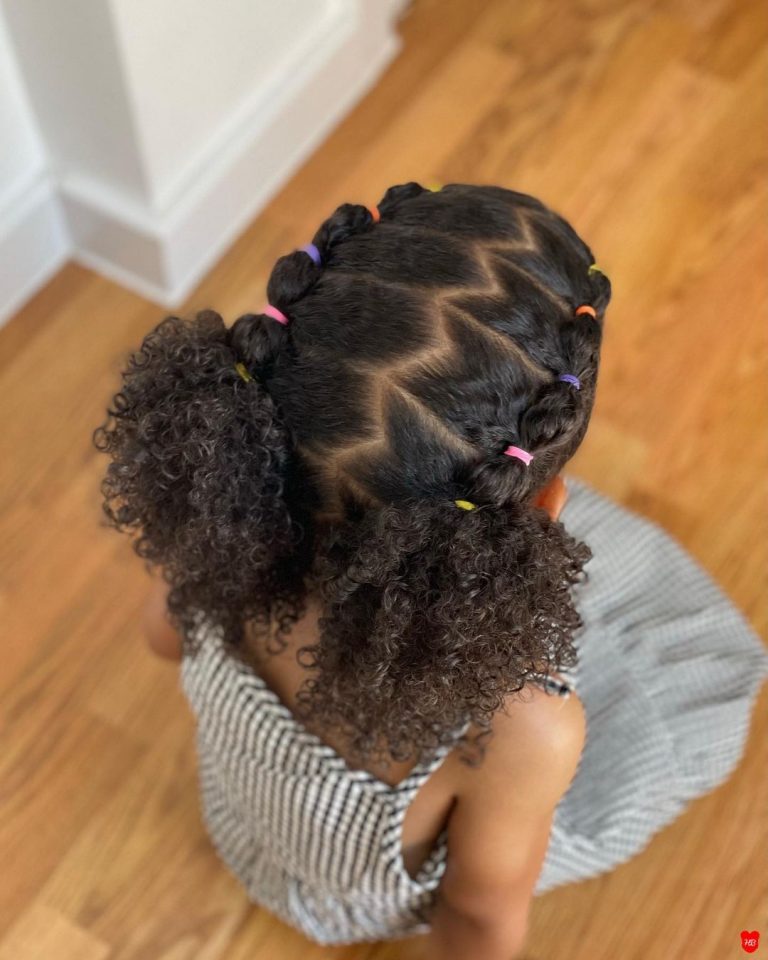 20 Most Adorable Rubber Band Hairstyles For Kids