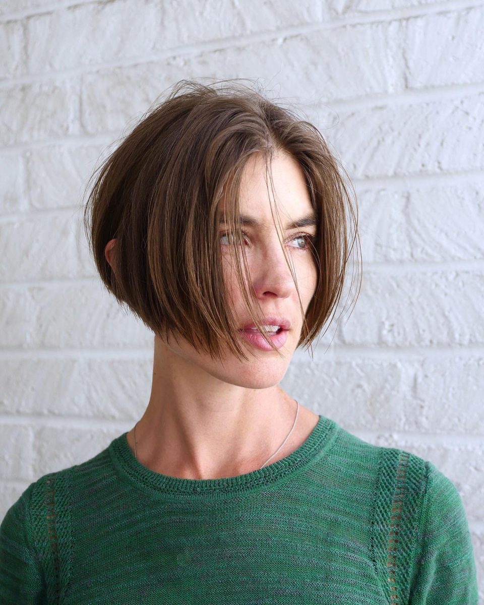 Your Look Needs A Refresh? Get A Chin Length A-Line Bob