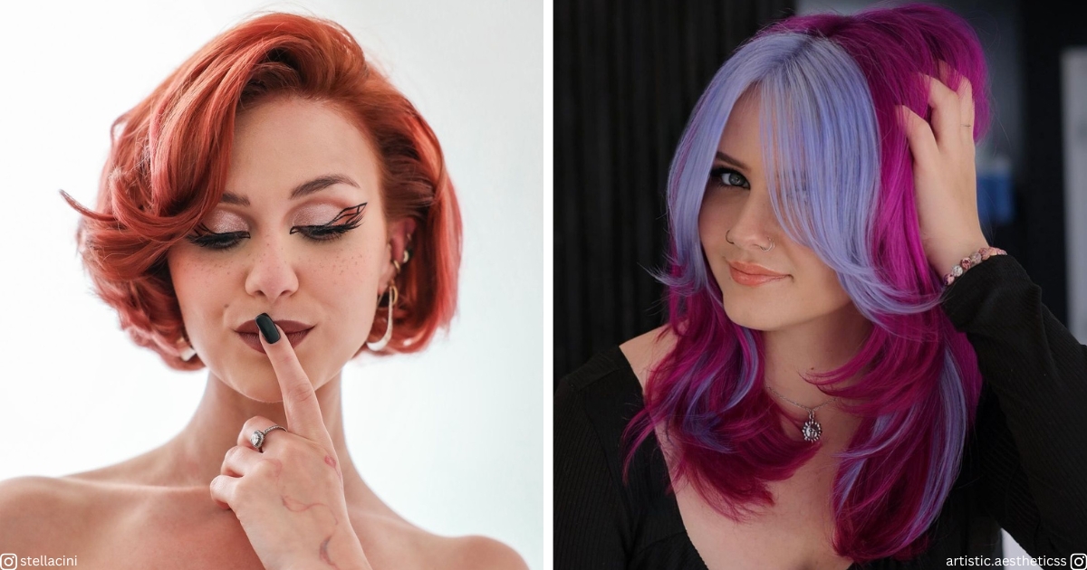 These 20 Vivid Fall Hair Color Trends Are Taking Over 2025