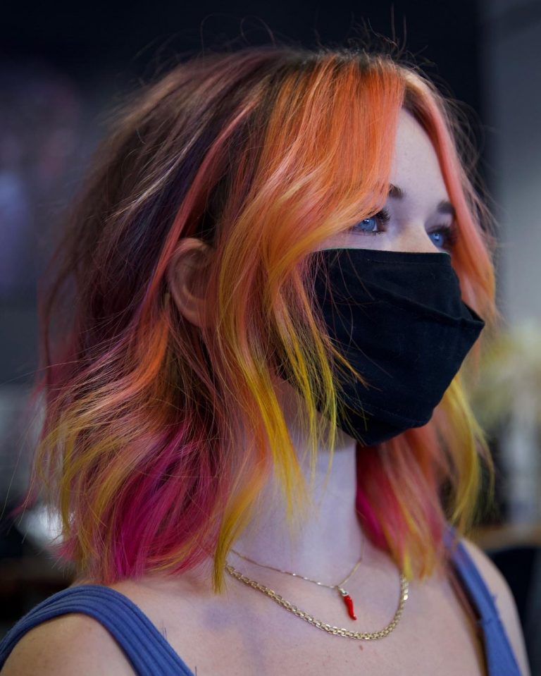 Vivid Sunset Hair Color Is The Hottest Trend You’ll Love