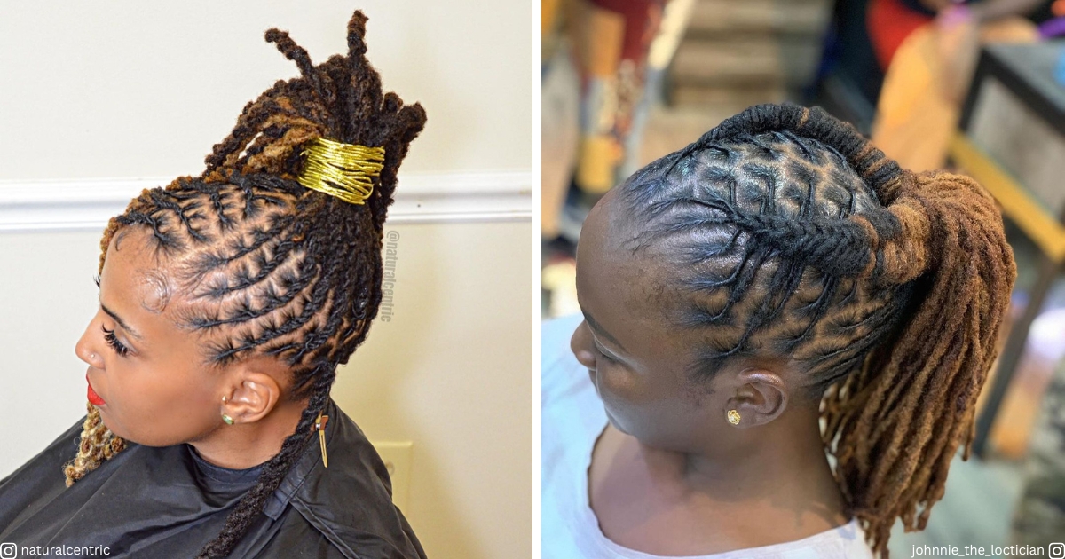 25 Impressive Flat Twist Loc Styles For A Unique Look