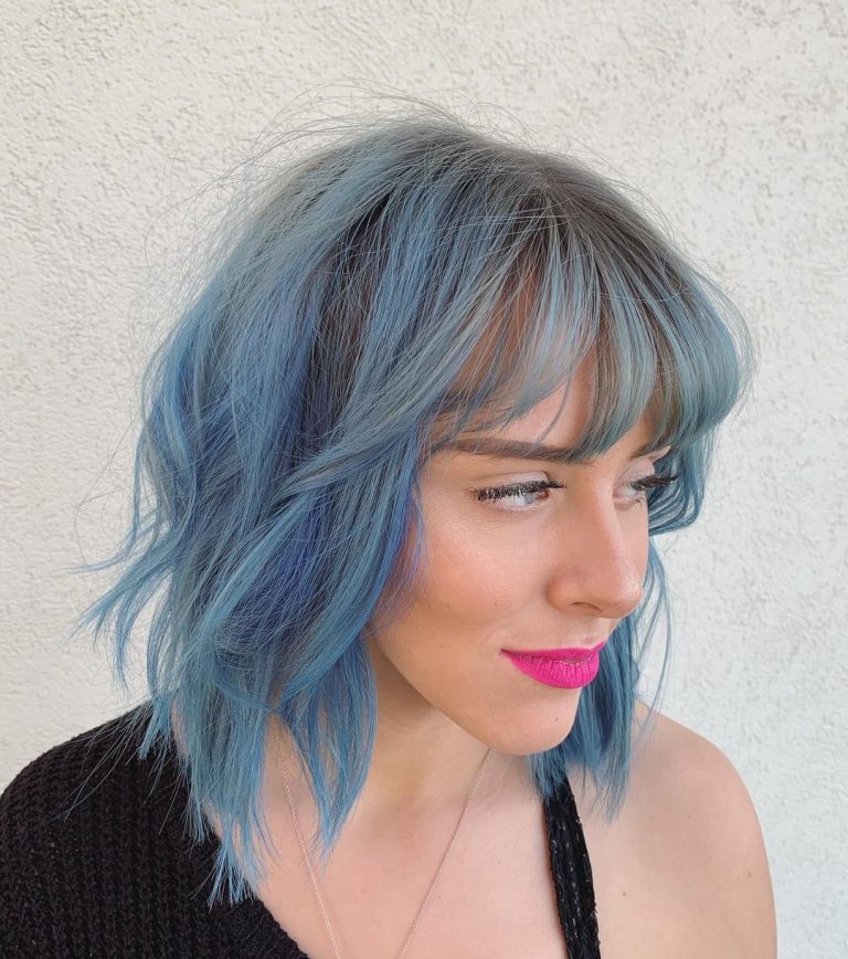 Shaggy Lob Is A Stylish Textured Cut Taking Over 2025