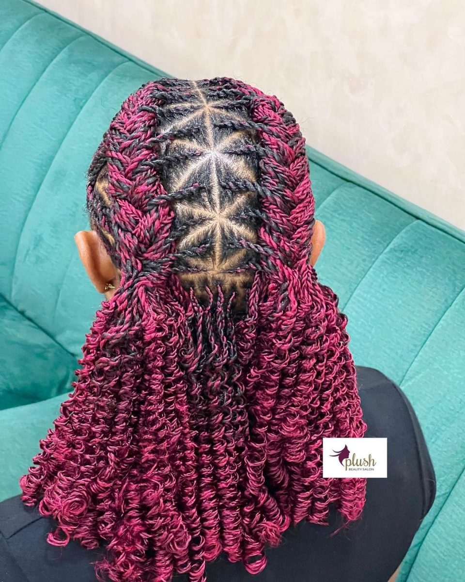 21 Braids With Curls In The Back Ideas For The Stylish 2025