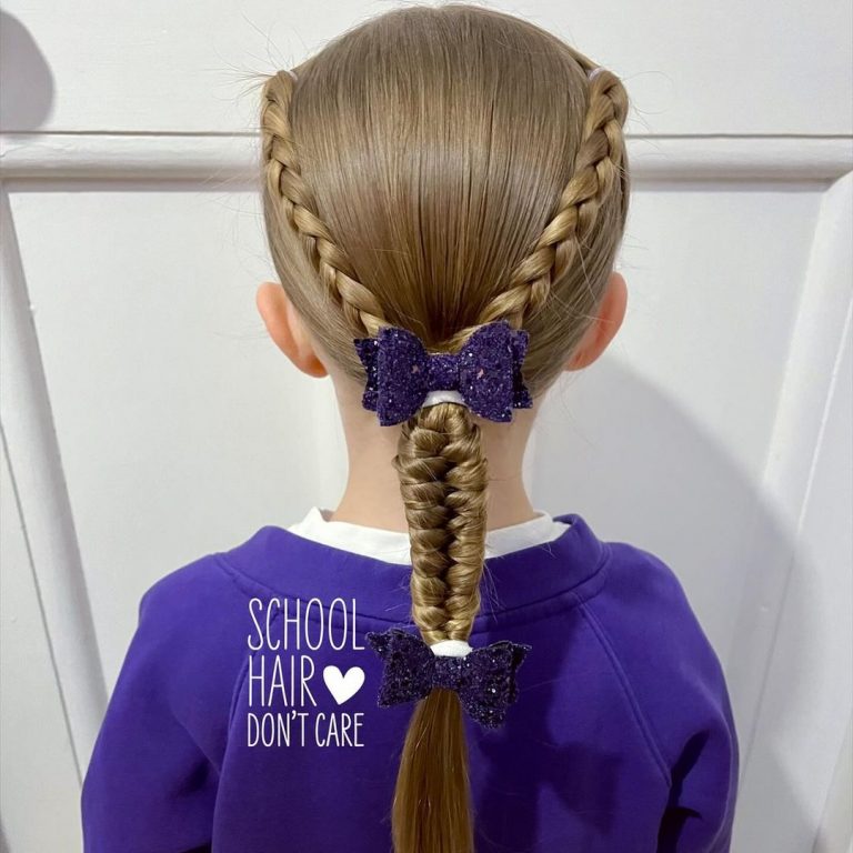 20 Cute And Practical First Day Of School Braid Hairstyles