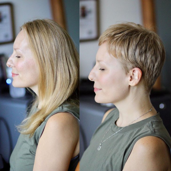 19 Incredible Long-Hair-To-Short-Hair Before-And-After Transformations ...