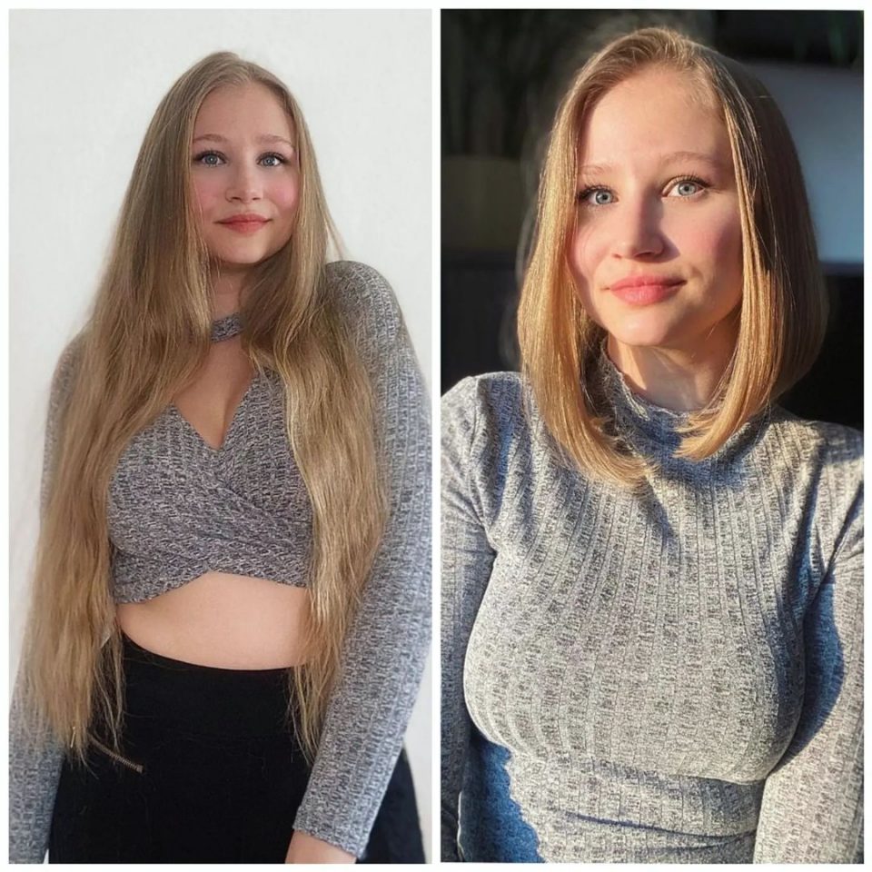 19 Incredible Long-Hair-To-Short-Hair Before-And-After Transformations ...