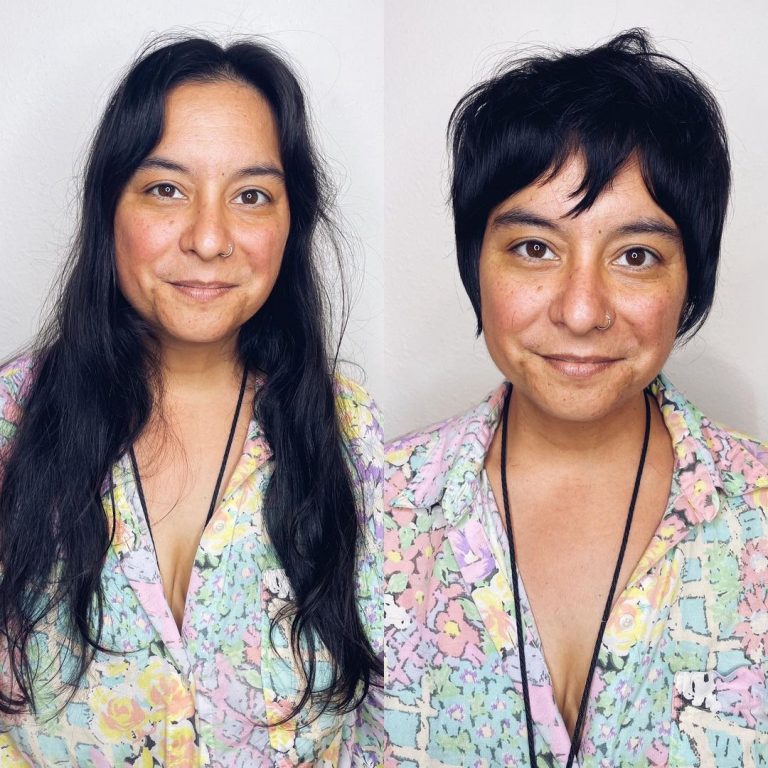 19 Incredible Long-Hair-To-Short-Hair Before-And-After Transformations ...