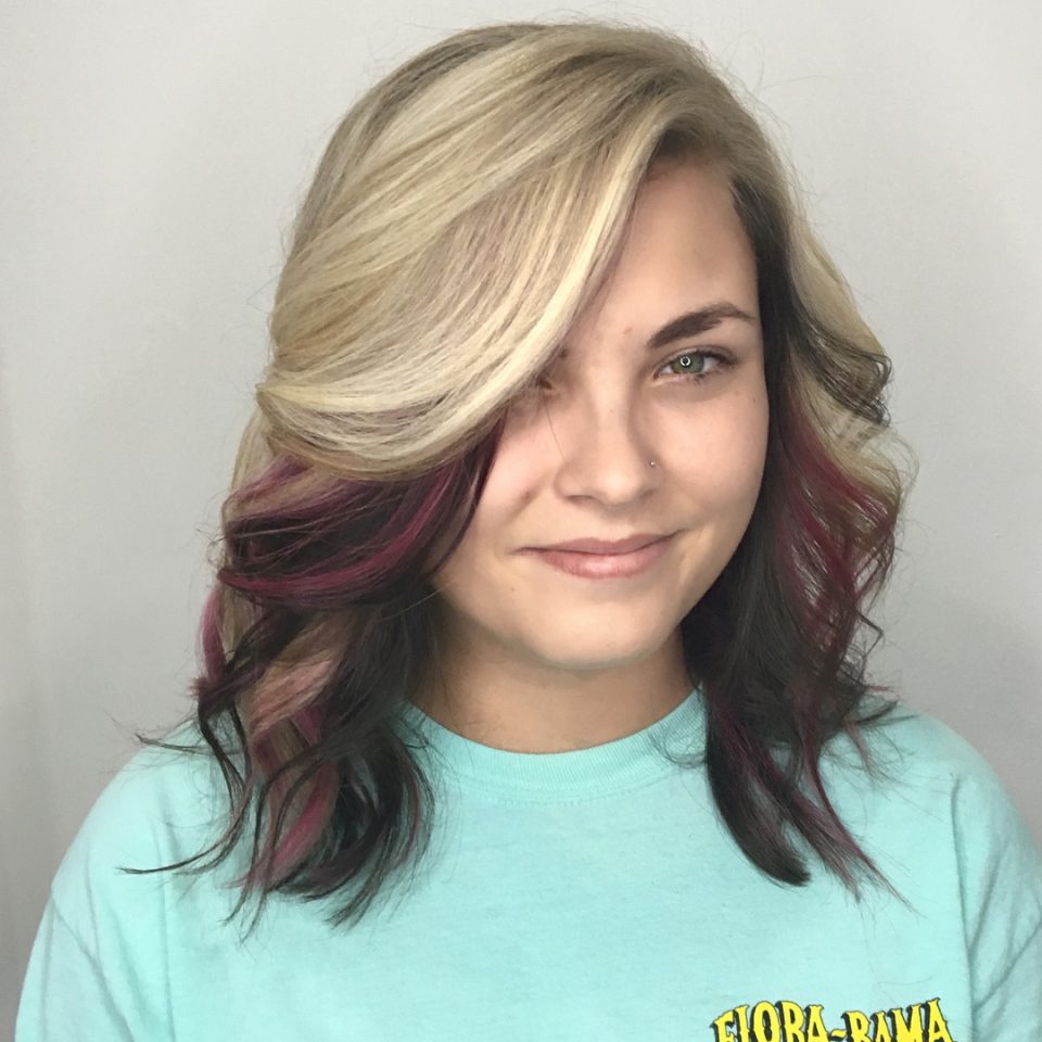 Neapolitan Hair Highlights Ideas Sweet As The Ice Cream Itself
