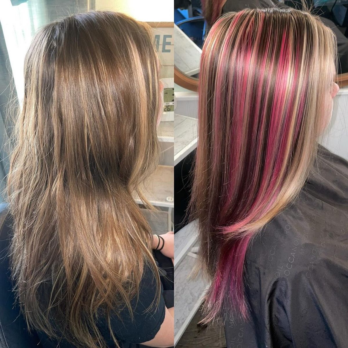 Neapolitan Hair Highlights Ideas Sweet As The Ice Cream Itself