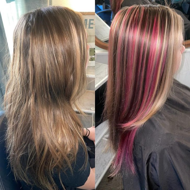 Neapolitan Hair Highlights Ideas Sweet As The Ice Cream Itself