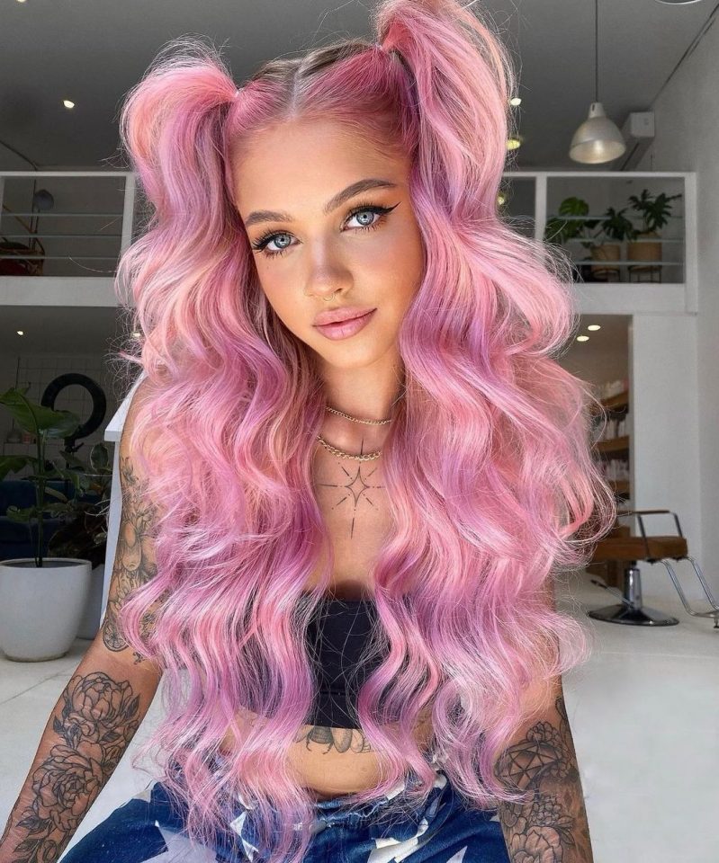 Fresh And Fun Pastel Pink Hair Is The Vibe For Summer 2025