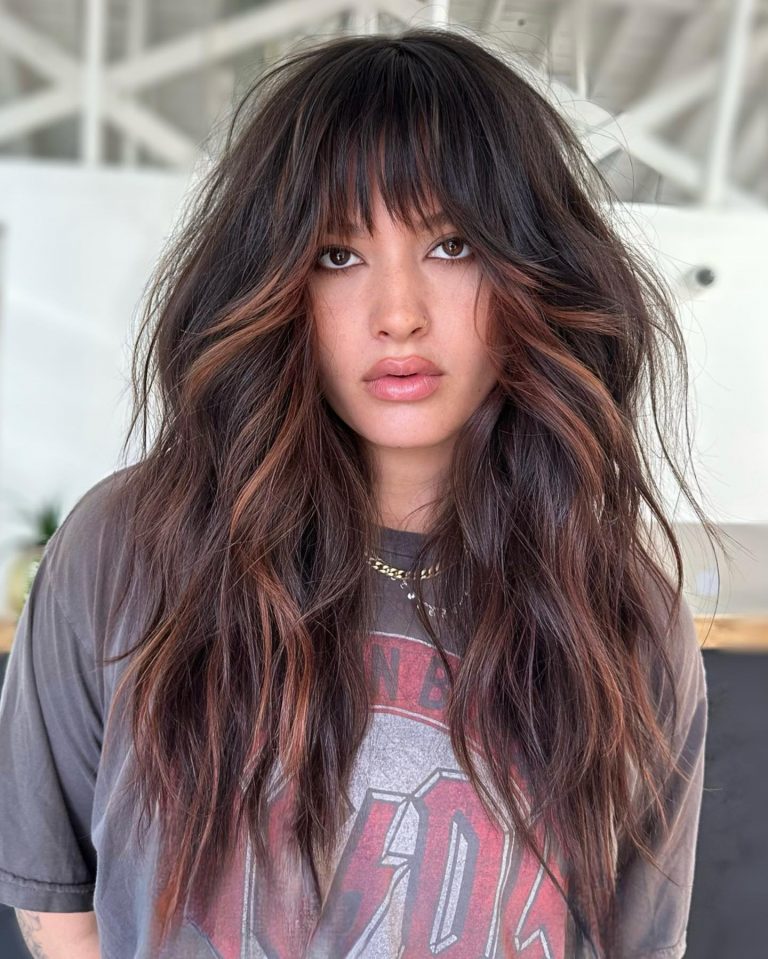 22 Luxe And Spicy Fall Hair Colors For Brunettes To Obsess Over