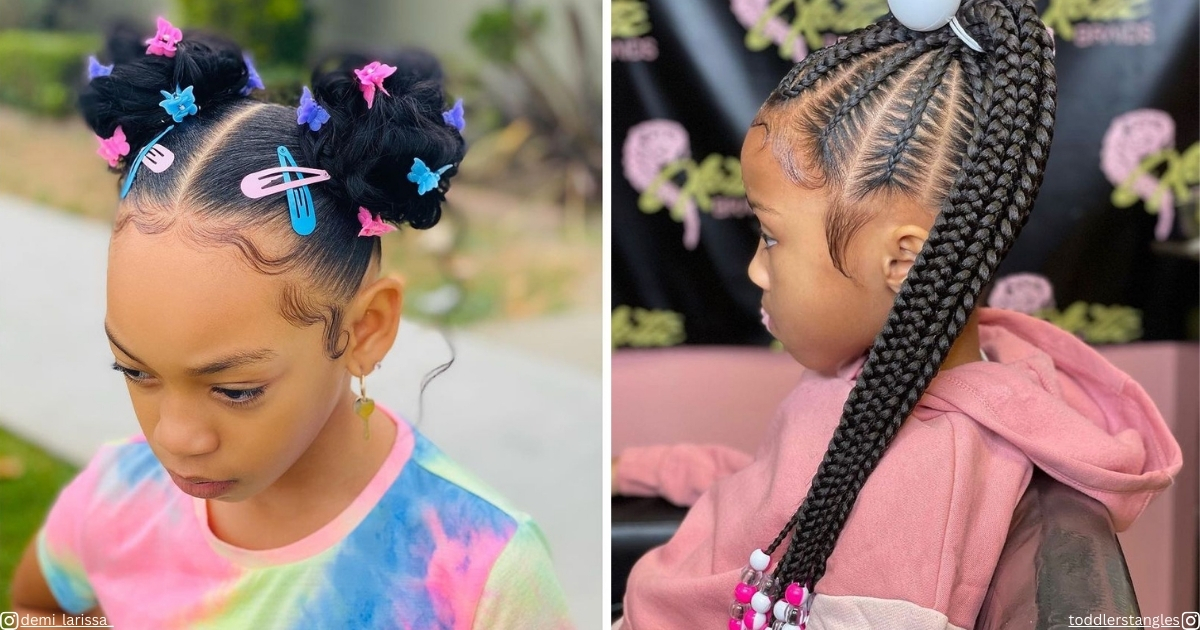 21 Cute And Protective Black Kids Hairstyles