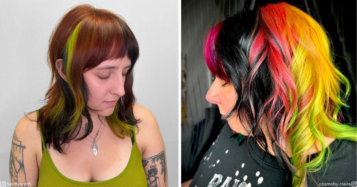 22 Subtle And Bold Colorblock Hair Ideas For A Unique Look