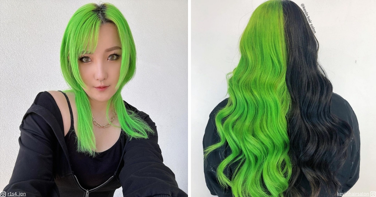 Go Bold Or Go Home: 20 Drool-Worthy Neon Green Hair Ideas