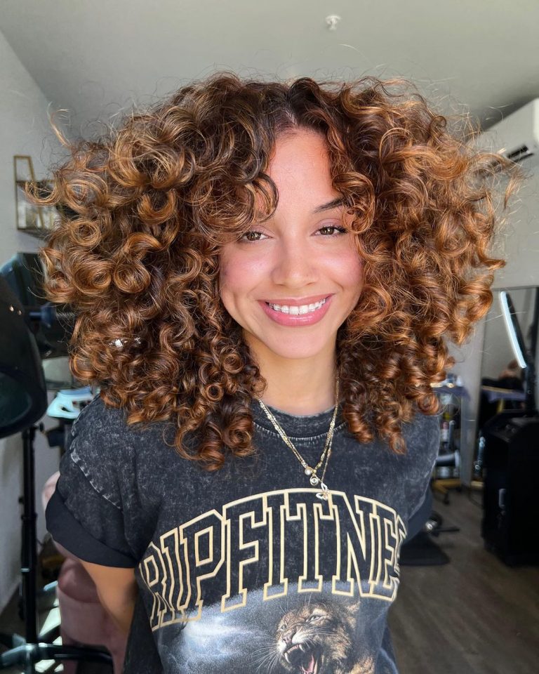 Honey Brown Curls Are A Mix Of Sweet And Chic You Have To Try