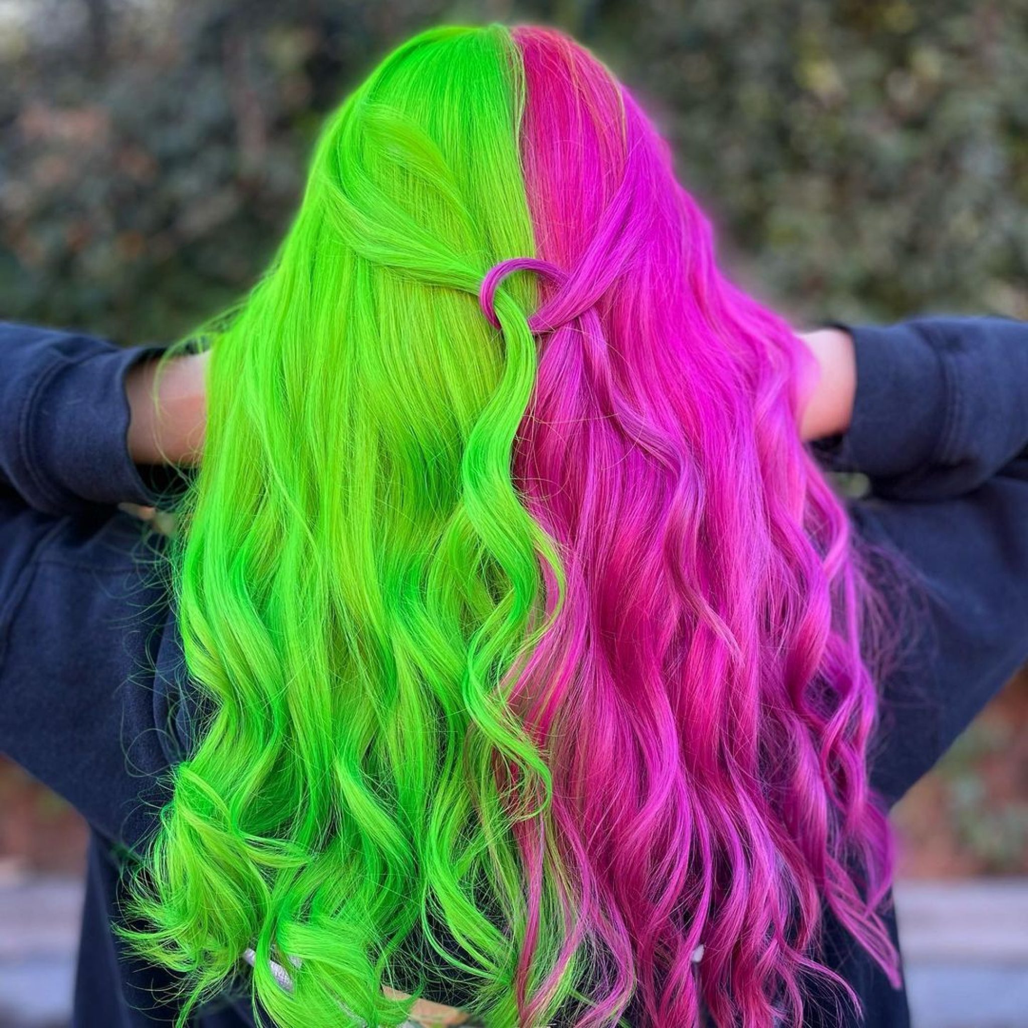 Trendiest Split-Dyed Hair Ideas You’ll Want To Try Right Away