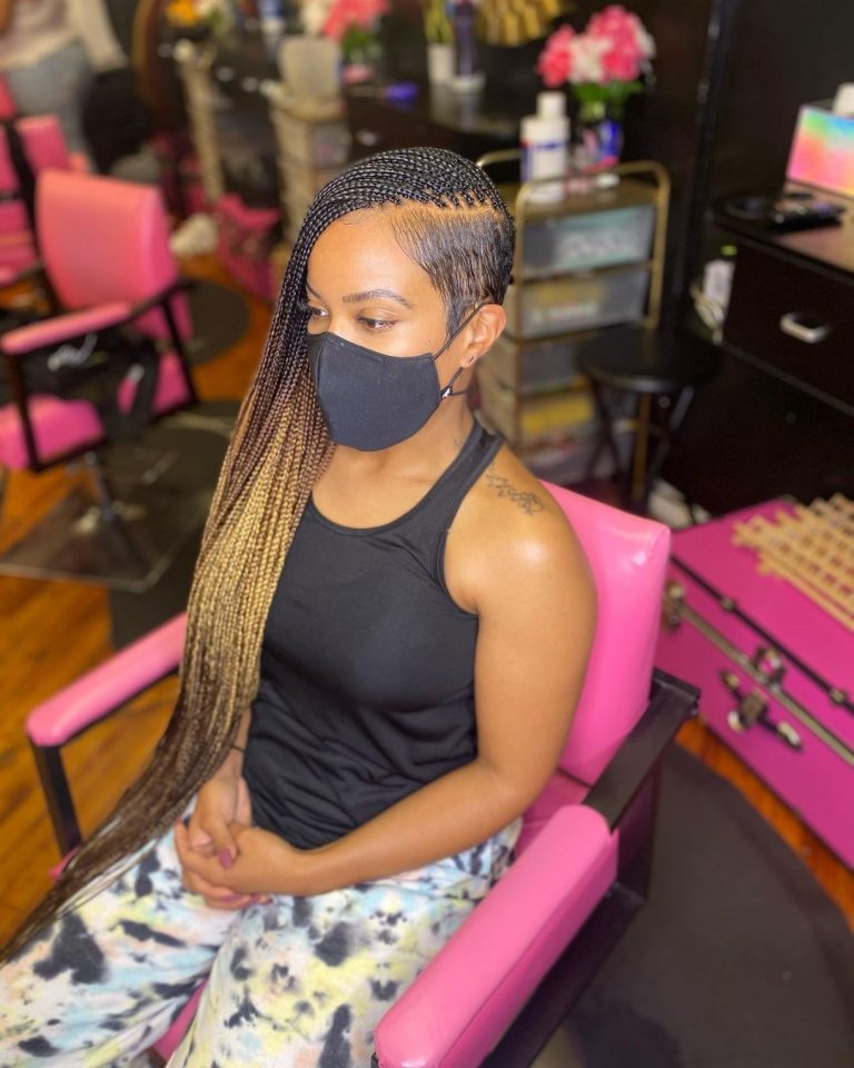 Braids With Shaved Sides Will Be The Most Popular Edgy-Feminine Look In ...