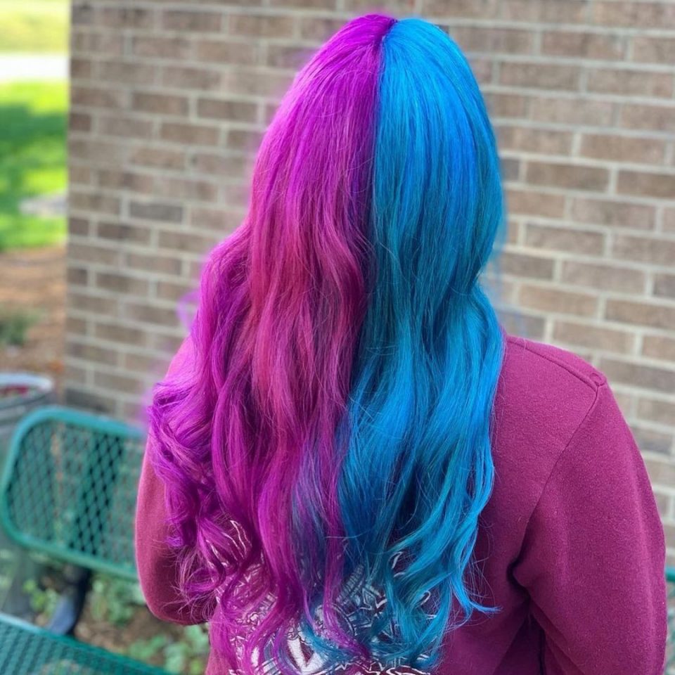 Trendiest Split-Dyed Hair Ideas You’ll Want To Try Right Away