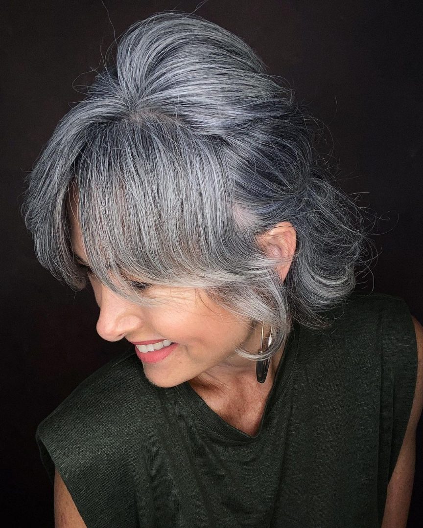 18 Inspiring Grey Hair Transformation Styles