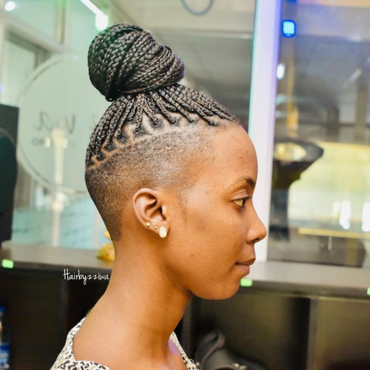 Braids With Shaved Sides Will Be The Most Popular Edgy-Feminine Look In ...