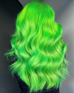 Go Bold Or Go Home: 20 Drool-Worthy Neon Green Hair Ideas
